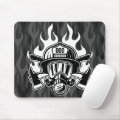 Custom Firefighter Rescue Fire Department Station Mouse Pad | Zazzle