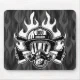 Custom Firefighter Rescue Fire Department Station Mouse Pad | Zazzle
