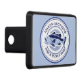 Custom Fish Tackle Shop Blue Bass Fisherman Hitch Cover | Zazzle