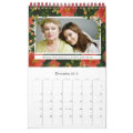 Custom Floral Calendar | Zazzle