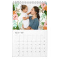Custom Floral Calendar | Zazzle