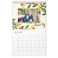 Custom Floral Calendar | Zazzle