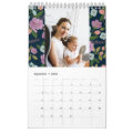 Custom Floral Calendar | Zazzle