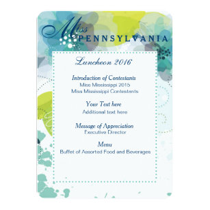 Pageant Invitations | Zazzle