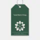 Custom Florist Logo and QR Code Flower Care Tag | Zazzle