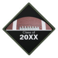 Custom Football Graduation Cap Topper | Zazzle