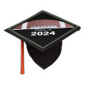 Custom Football Graduation Cap Topper | Zazzle