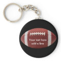 Custom Football Key Chain | Zazzle