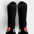 Custom Football Player Team Name Number Red Socks | Zazzle