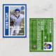 Custom Football Quarterback Trading Card (Blue) | Zazzle