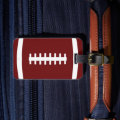 Custom Football Team Color, Name and Player Number Luggage Tag | Zazzle