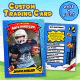 Custom Football Trading Card, Comic Football Card | Zazzle