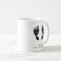 Custom Footprint | Upload Your Baby Footprint To Coffee Mug | Zazzle