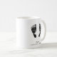 Custom Footprint | Upload Your Baby Footprint To Coffee Mug | Zazzle