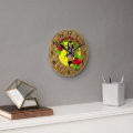 Custom For Yamamoto Hula Ohana Wall Clock 3 | Zazzle