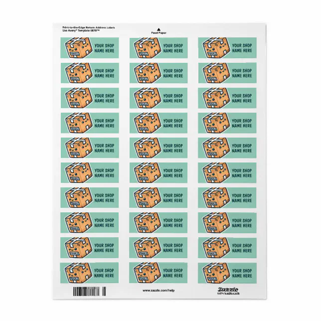 Custom Fragile Stickers Small Business Labels | Zazzle