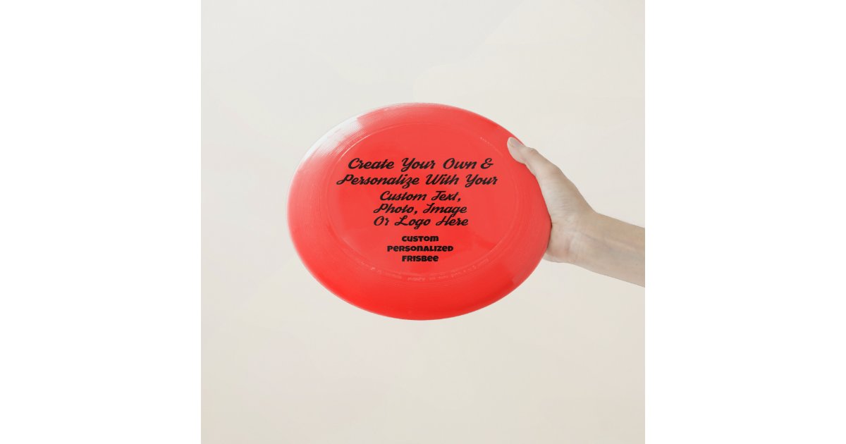 Custom Frisbee, Create your Personalized Wham-O Frisbee | Zazzle