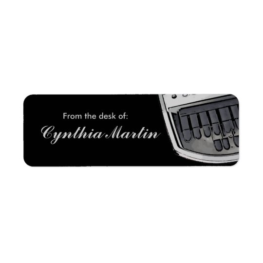 Custom from the desk of court reporter stickers | Zazzle.com