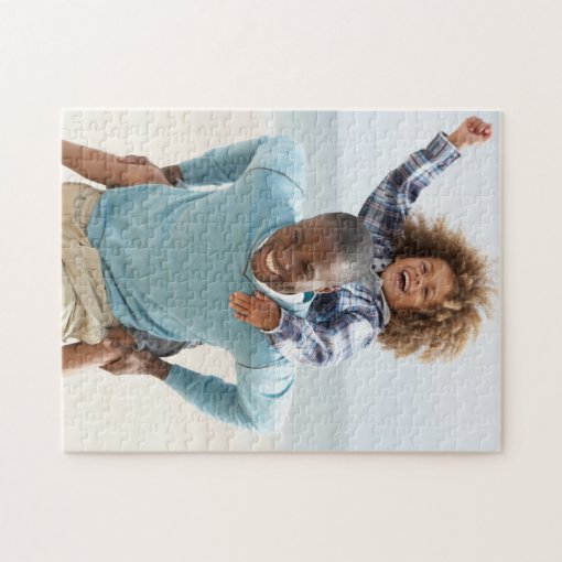Custom Full Photo Family Memory Jigsaw Puzzle | Zazzle
