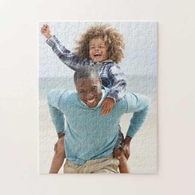 Custom Full Photo Family Memory Jigsaw Puzzle | Zazzle