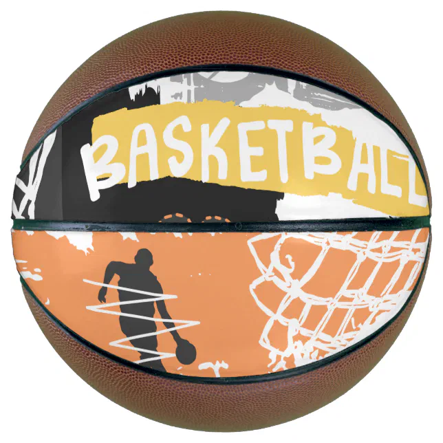 Custom Fullsize Basketball | Zazzle
