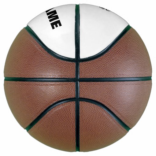 Custom Fullsize Basketball Template | Zazzle