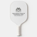 Custom Fundraiser Logo, QR Code, Charity Event Pickleball Paddle | Zazzle