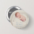 Custom Funeral Memorial Photo Button | Zazzle