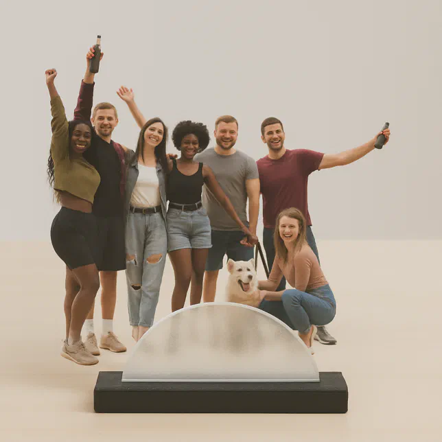 Custom Funny Gift Friends Group Photo Cutout | Zazzle