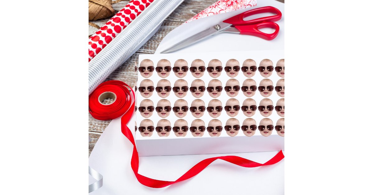Custom Funny Photo Birthday & Novelty Present Idea Wrapping Paper | Zazzle