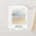 Custom Gallery Exhibition Invitation Template Postcard | Zazzle