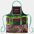 Custom Geek & Glitch Printed Circuit Board Robotic Apron | Zazzle