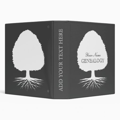 Custom genealogy binder with family tree | Zazzle