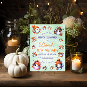 Custom Ghost Theme Kids Birthday Party Invitation | Zazzle