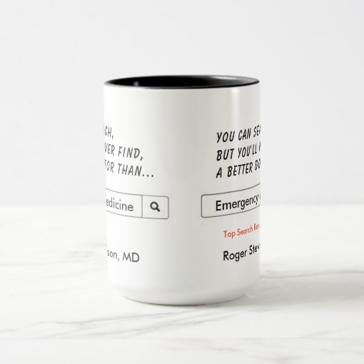 Custom Gift for Emergency Medicine Mug | Zazzle