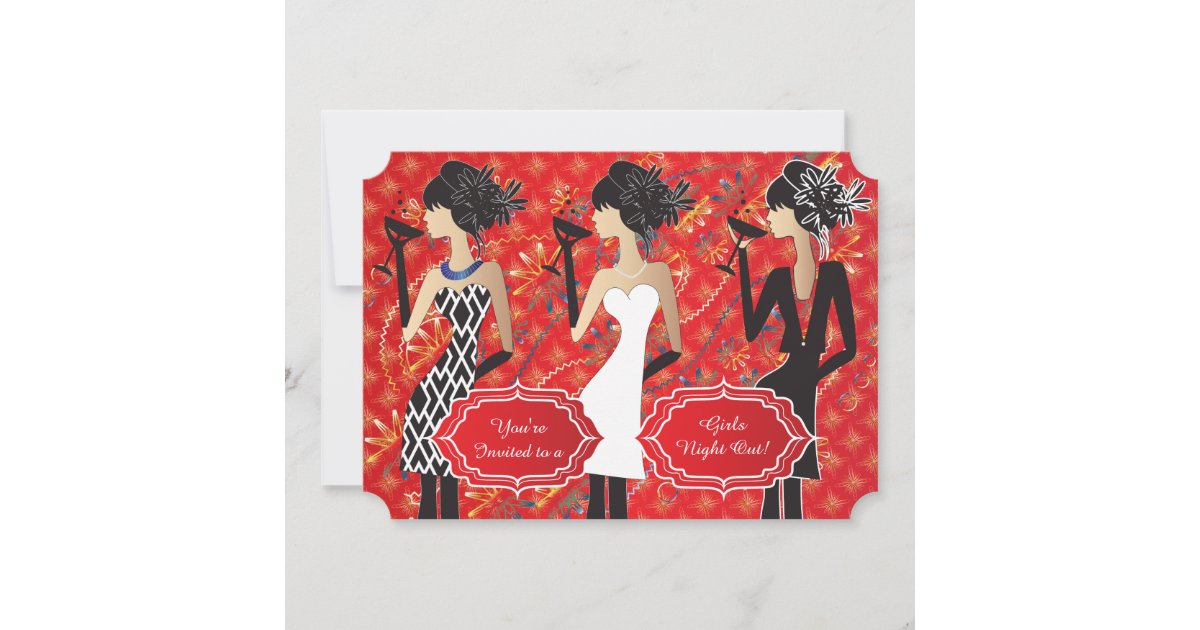 Custom Girls Birthday Party Invitation | Zazzle