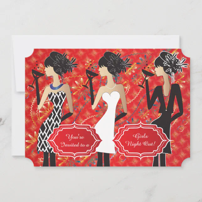 Custom Girls Birthday Party Invitation | Zazzle