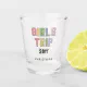 Custom Girls Trip Girls Weekend Vacation Getaway Shot Glass | Zazzle