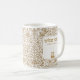Custom Gold Jewish Hebrew Shabbat Shalom Coffee Mug | Zazzle