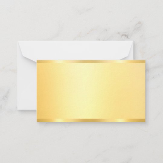 Custom Gold Look Blank Modern Elegant Template | Zazzle.com