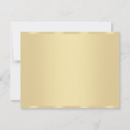 Custom Gold Look Blank Template Modern Elegant | Zazzle