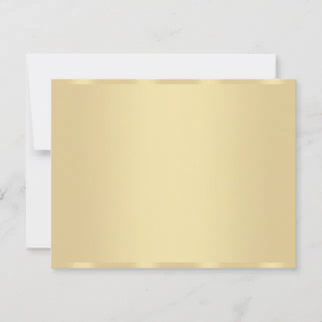 Custom Gold Look Blank Template Modern Elegant | Zazzle