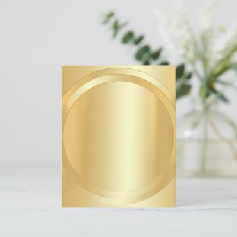 Custom Gold Look Glamorous Template Add Your Text | Zazzle