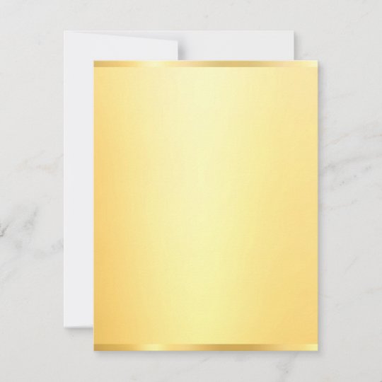 Custom Gold Look Modern Elegant Blank Template | Zazzle.com