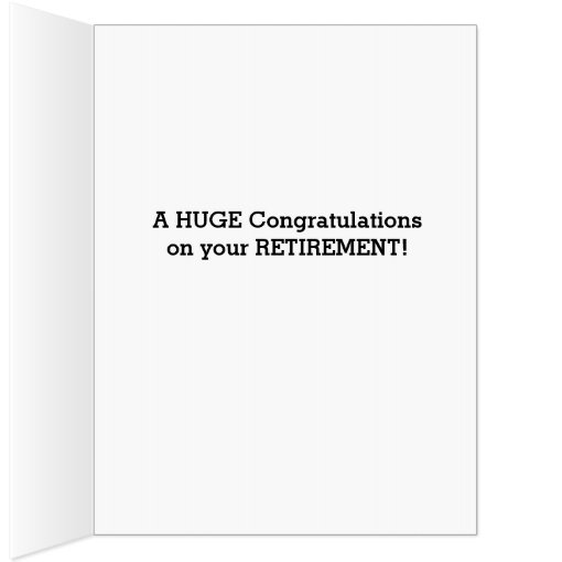 Custom Gold Retro Retirement Sign Card | Zazzle