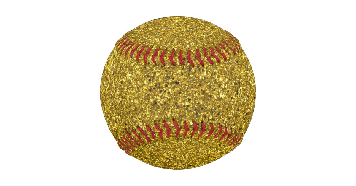 Custom Golden Baseball | Zazzle