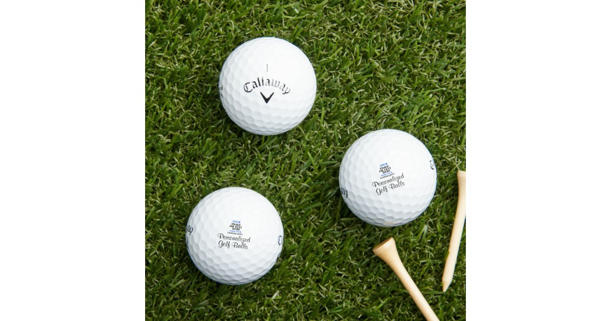 Custom Golf Balls - Logo & Monogram Personalized | Zazzle