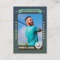 Custom Golf Trading Card, Personalized Golfer Card | Zazzle