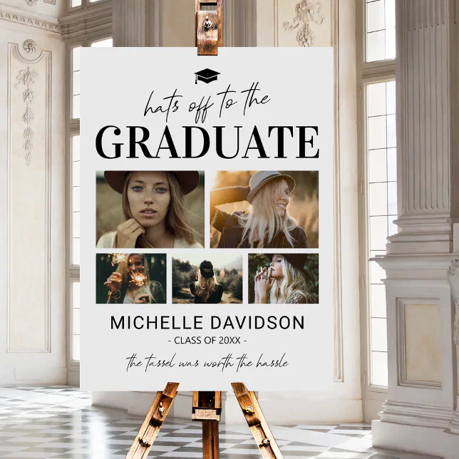 Custom Graduation Foam Board | Zazzle