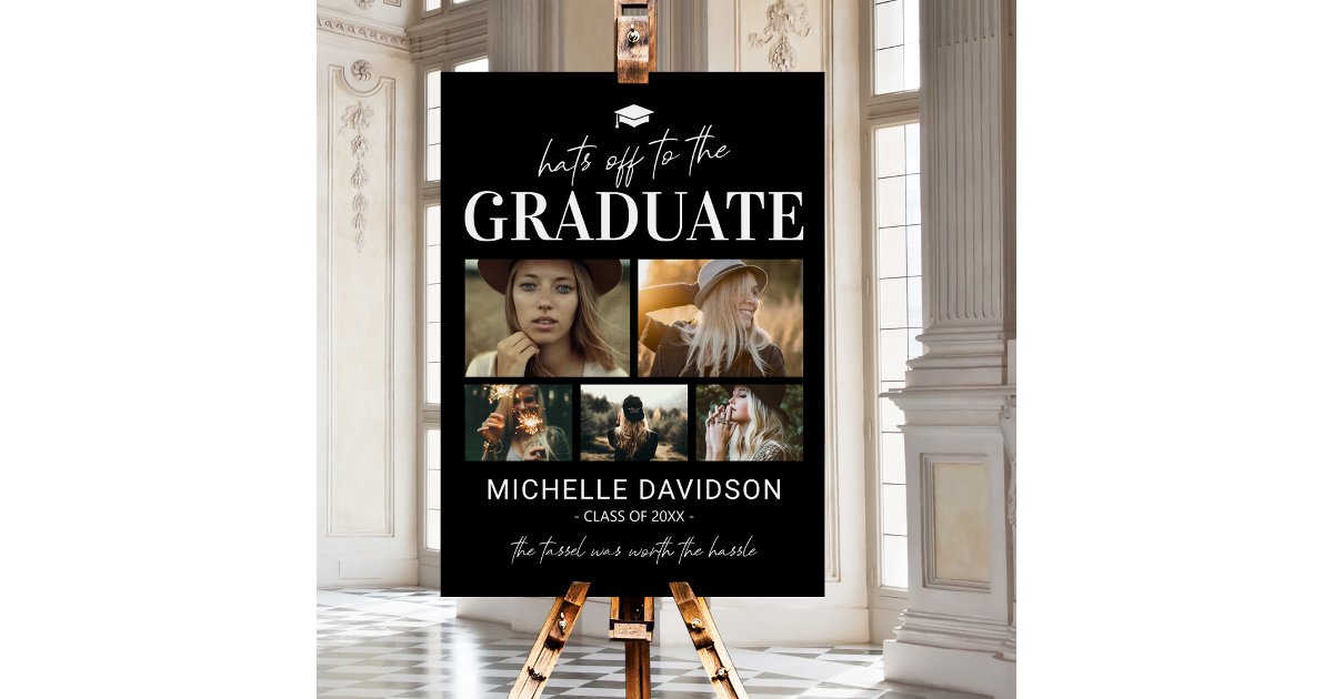 Custom Graduation Foam Board | Zazzle